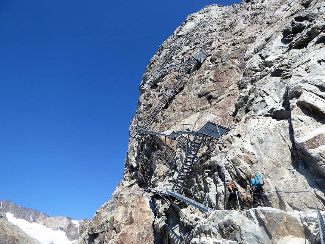 Aletschgletscher-Trekking/Wanderung! Bergführer Andreas Oggier Wallis