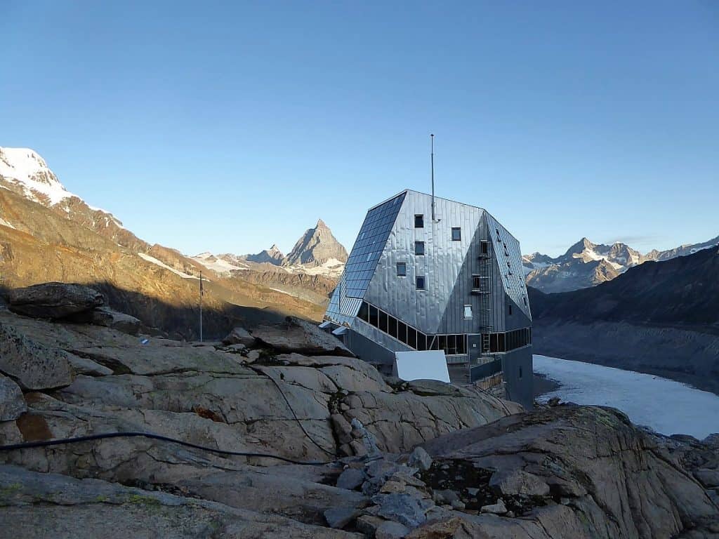 Monterosa-Hütte Gletscher-Trekking! Bergführer Wallis Schweiz Andreas ...